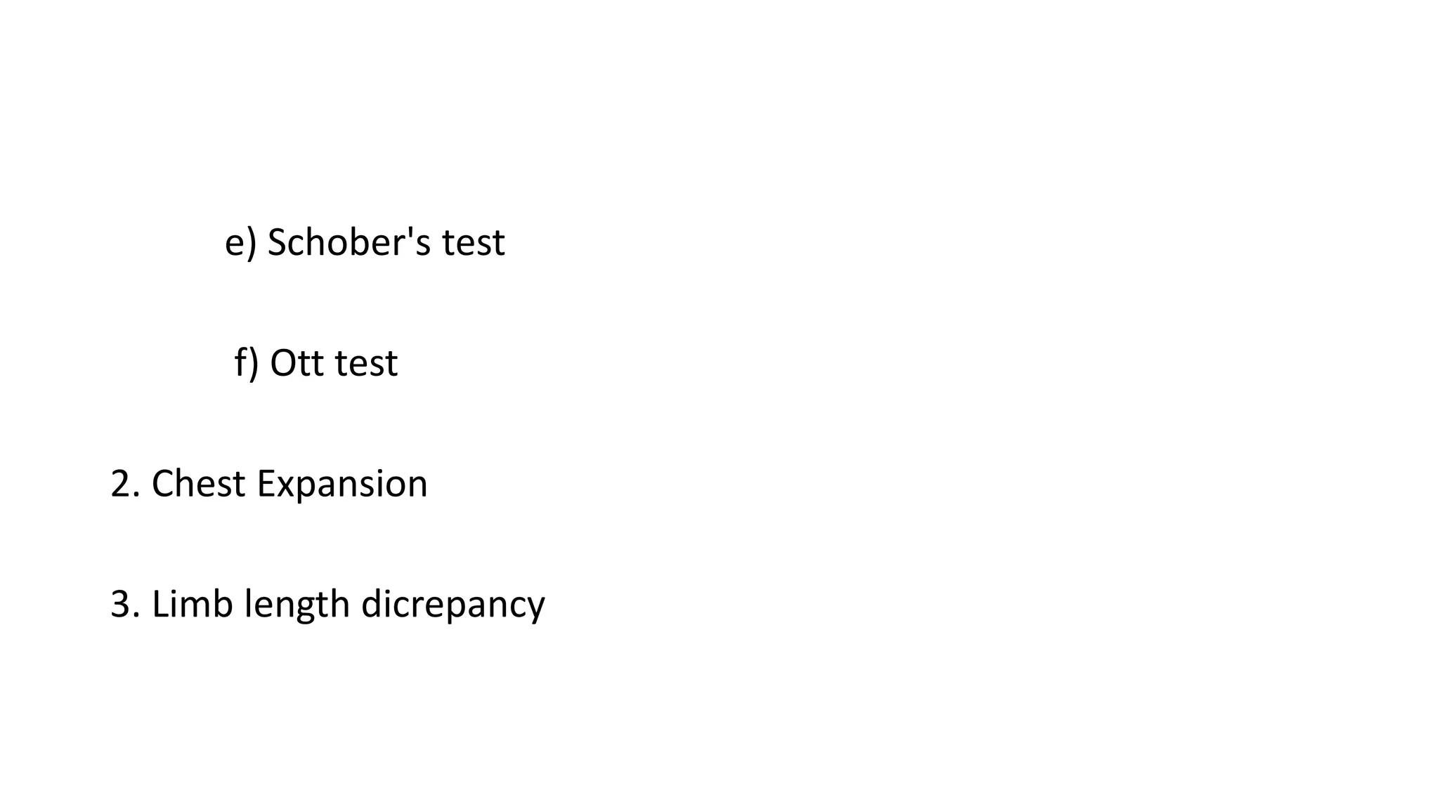 Examination Of Spine and it's patholgies | PPTX