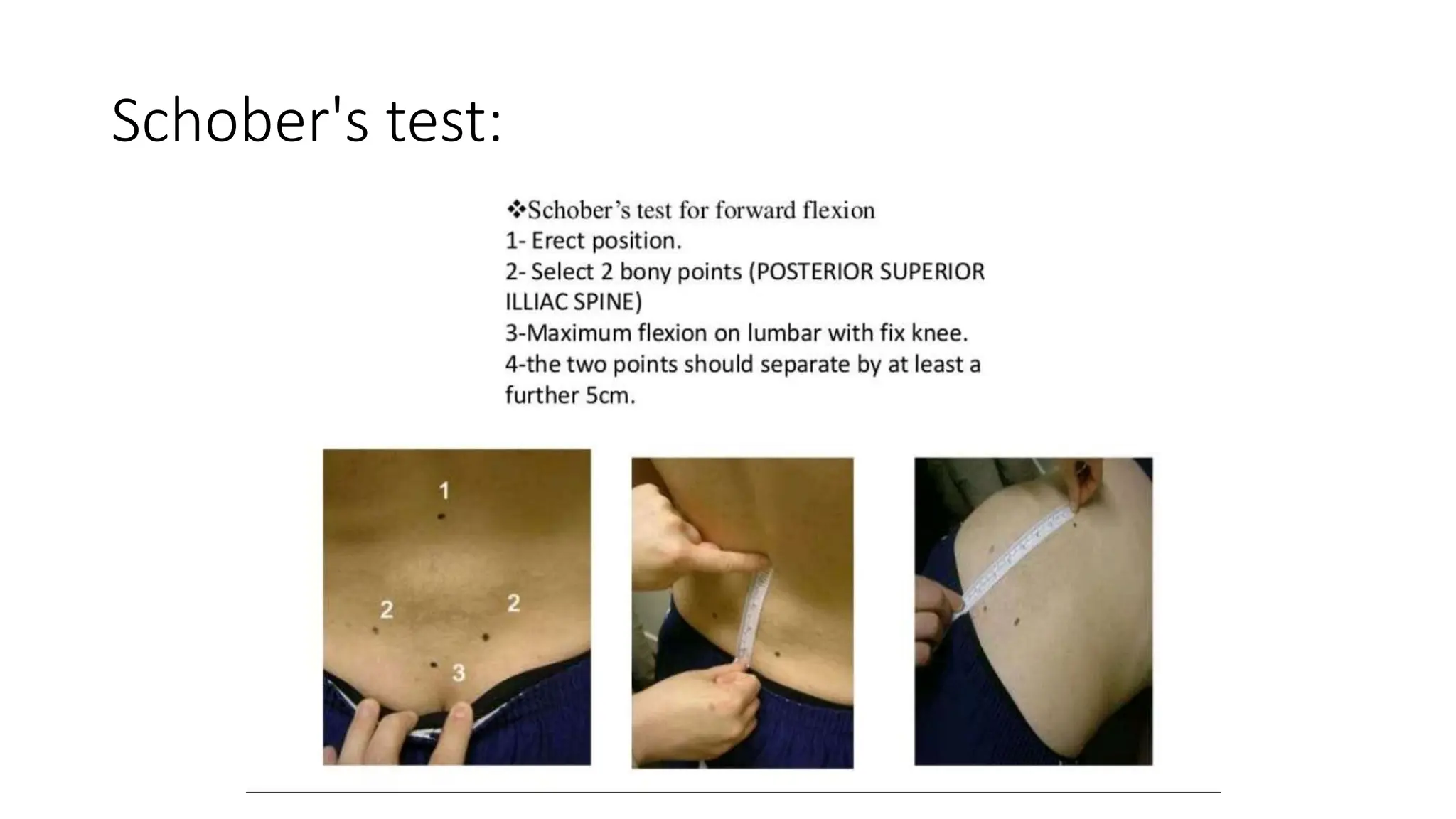 Examination Of Spine and it's patholgies | PPTX