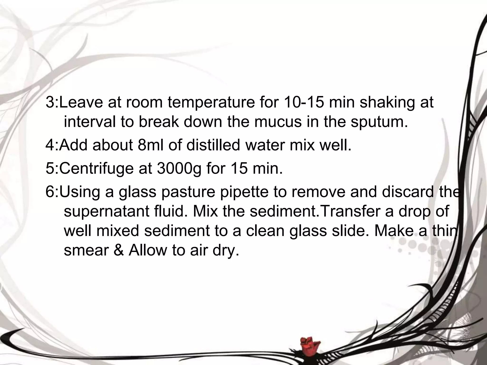 Examination of sputum | PPTX