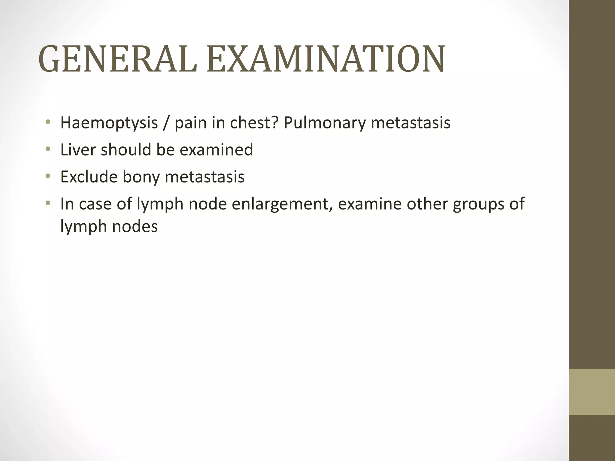 Examination of swelling | PPTX