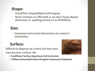 Examination of swelling | PPTX