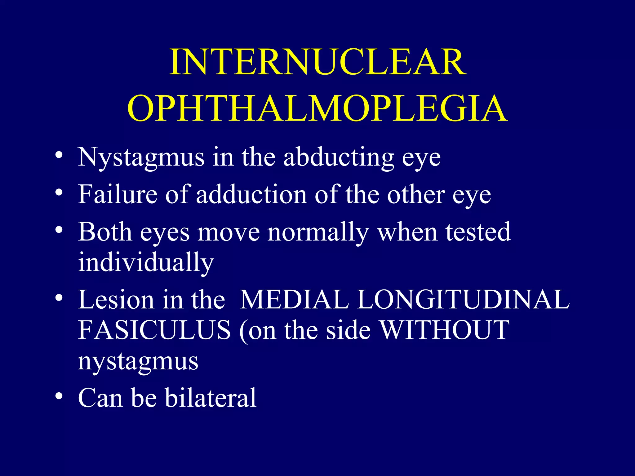 Examinationofthecranialnerves | PPT