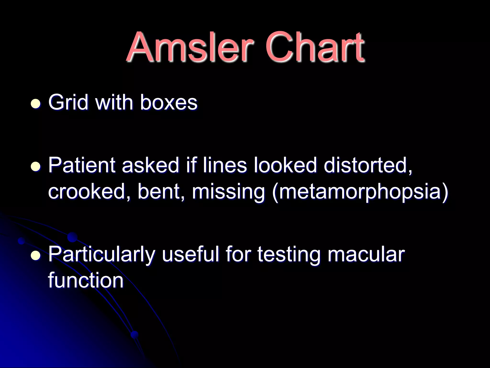 Examination of the eye | PPT