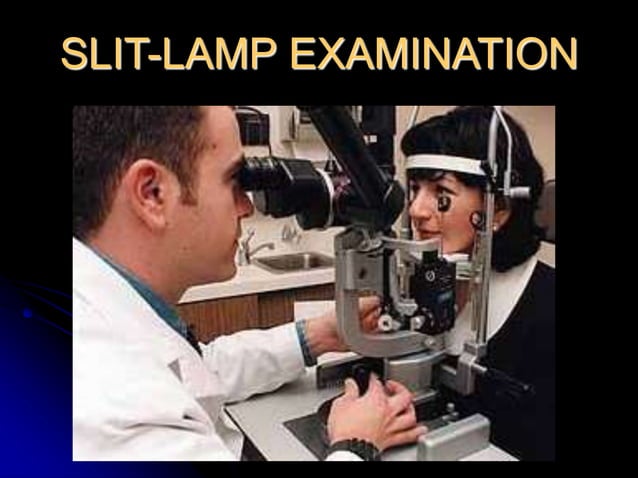 Examination of the eye | PPT