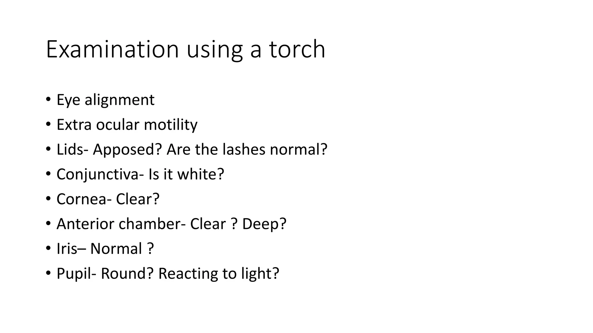 EXAMINATION OF THE EYE.pptx