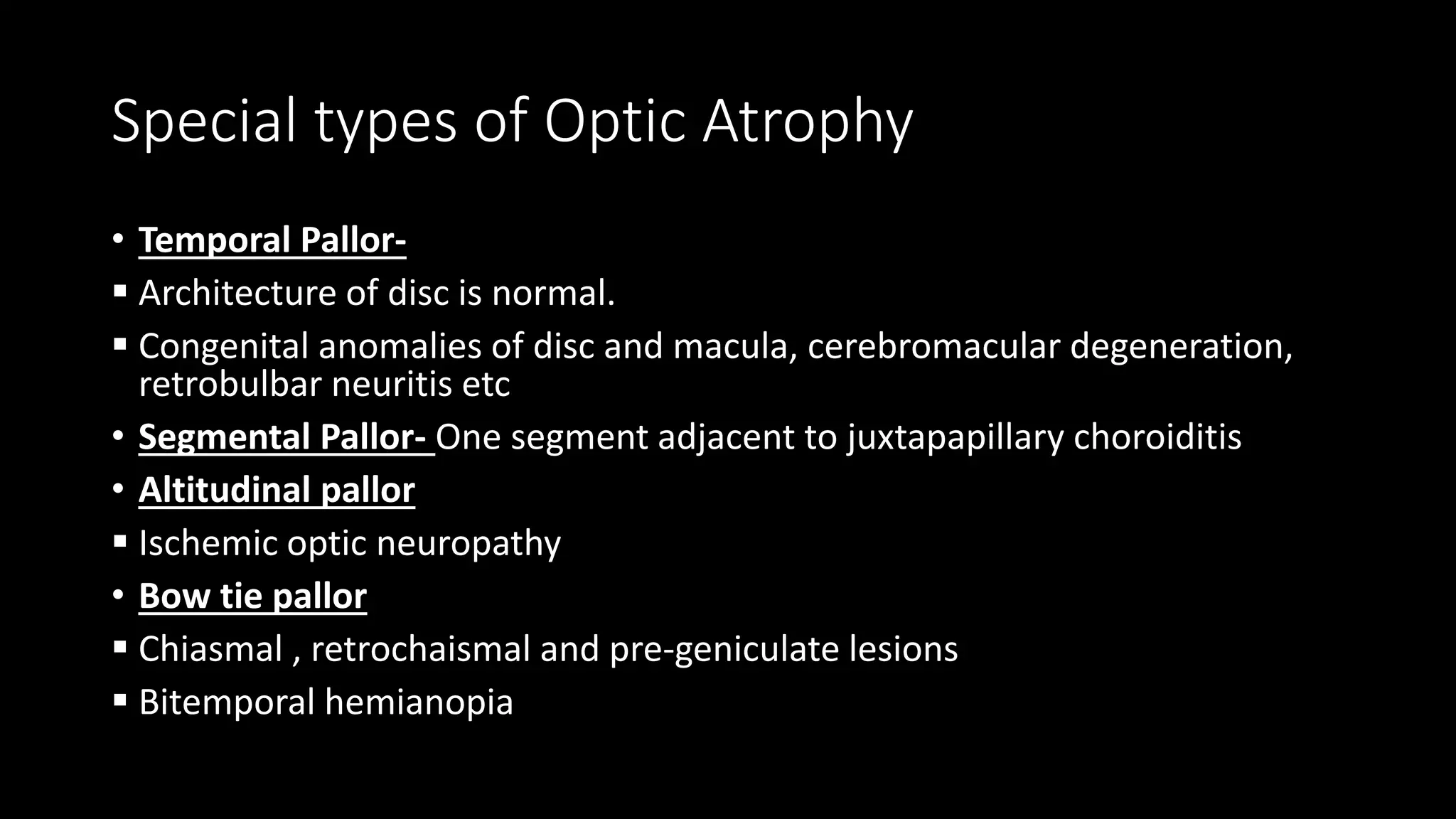 Examination of the optic nerve | PPTX