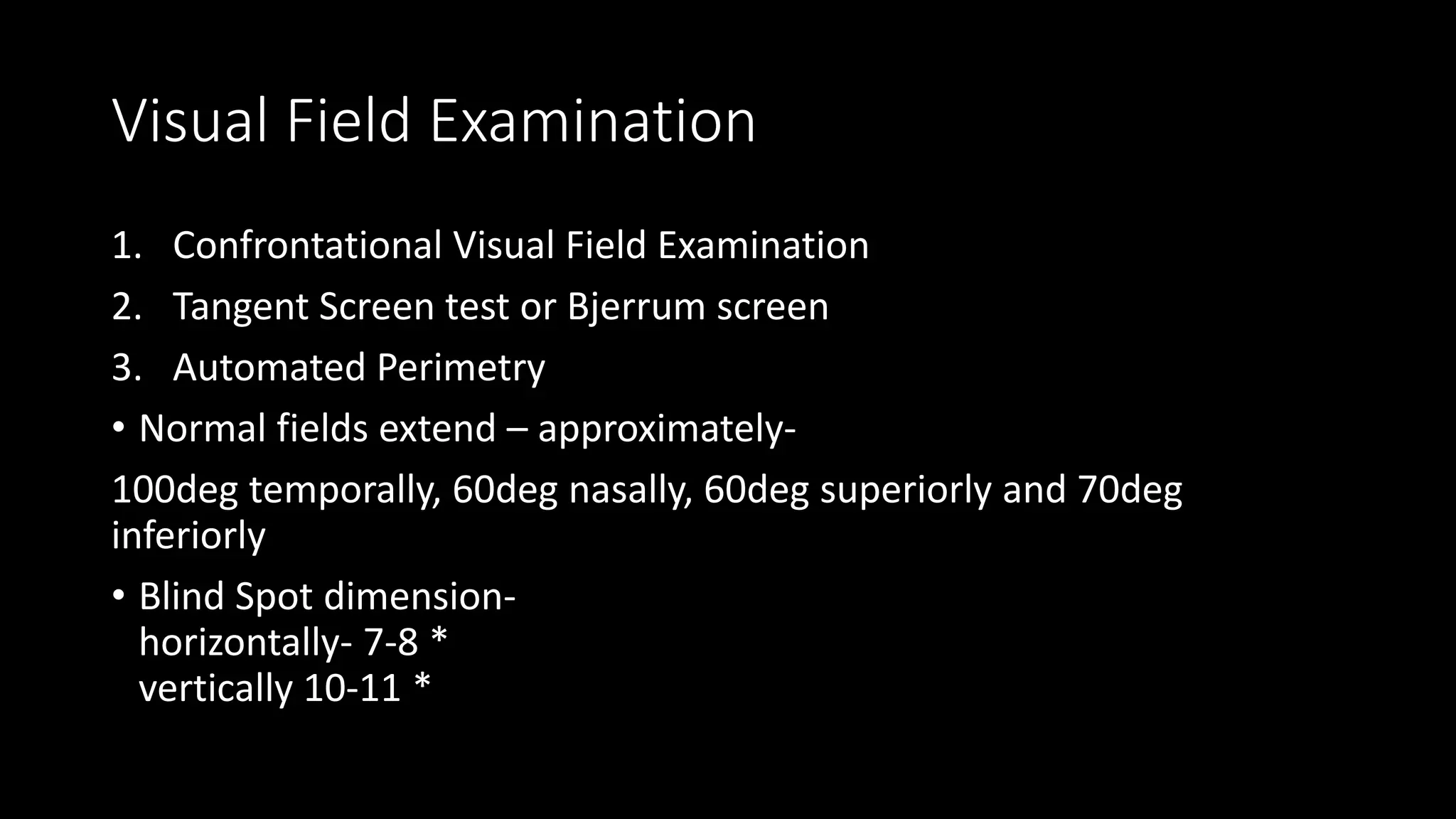 Examination of the optic nerve | PPTX