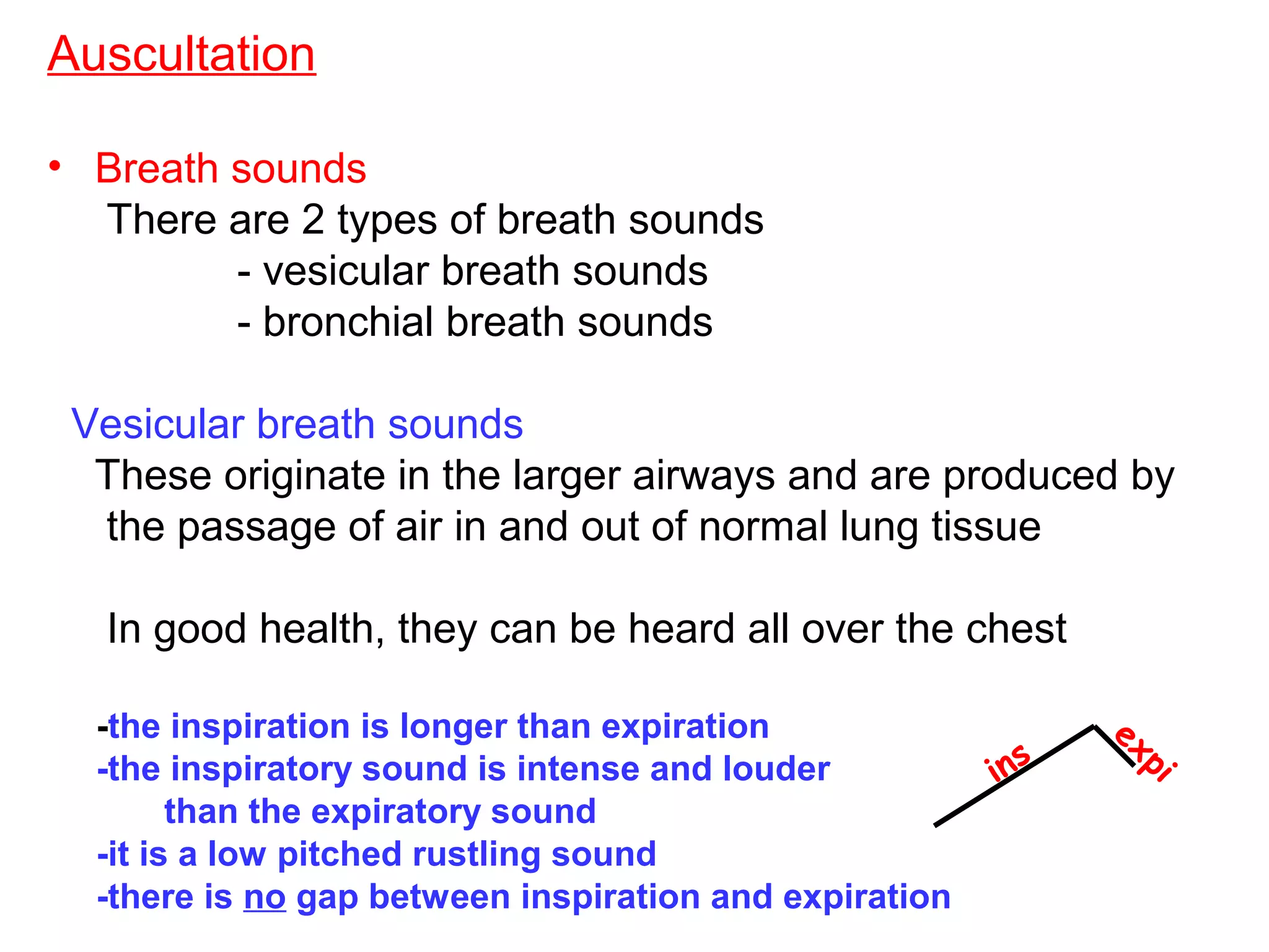 Examination of the respiratory system | PPT