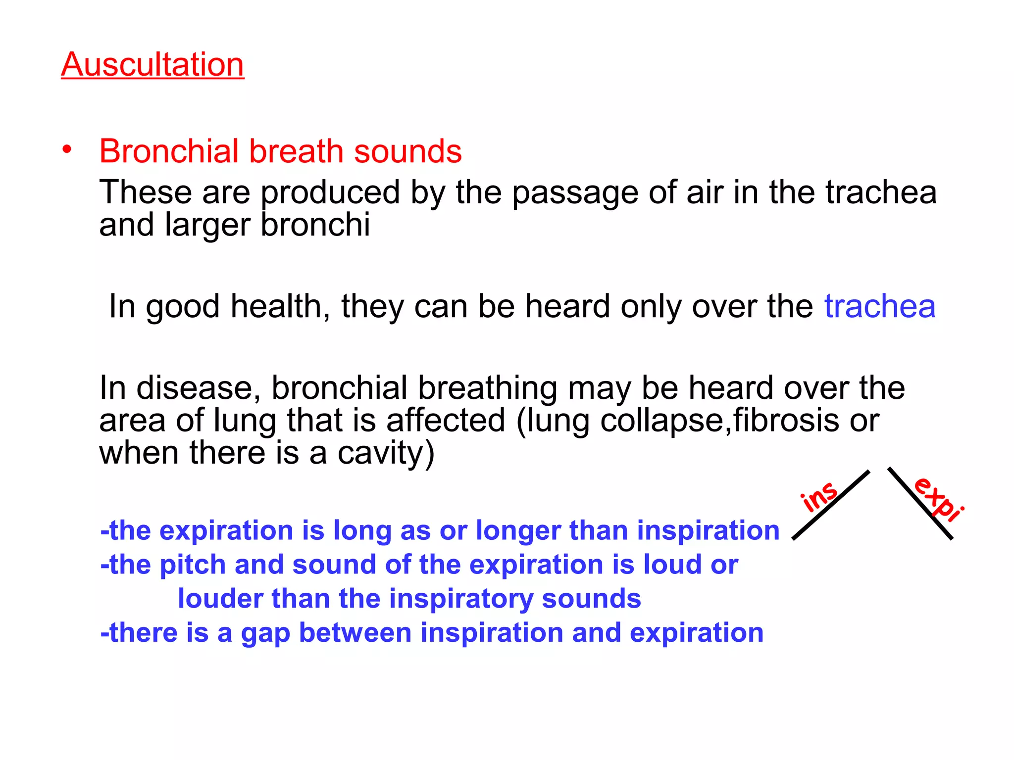 Examination of the respiratory system | PPT