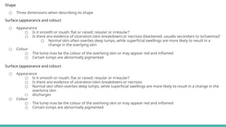 Examination of the Spine, lumps, bumps and ulcer 2.pptx