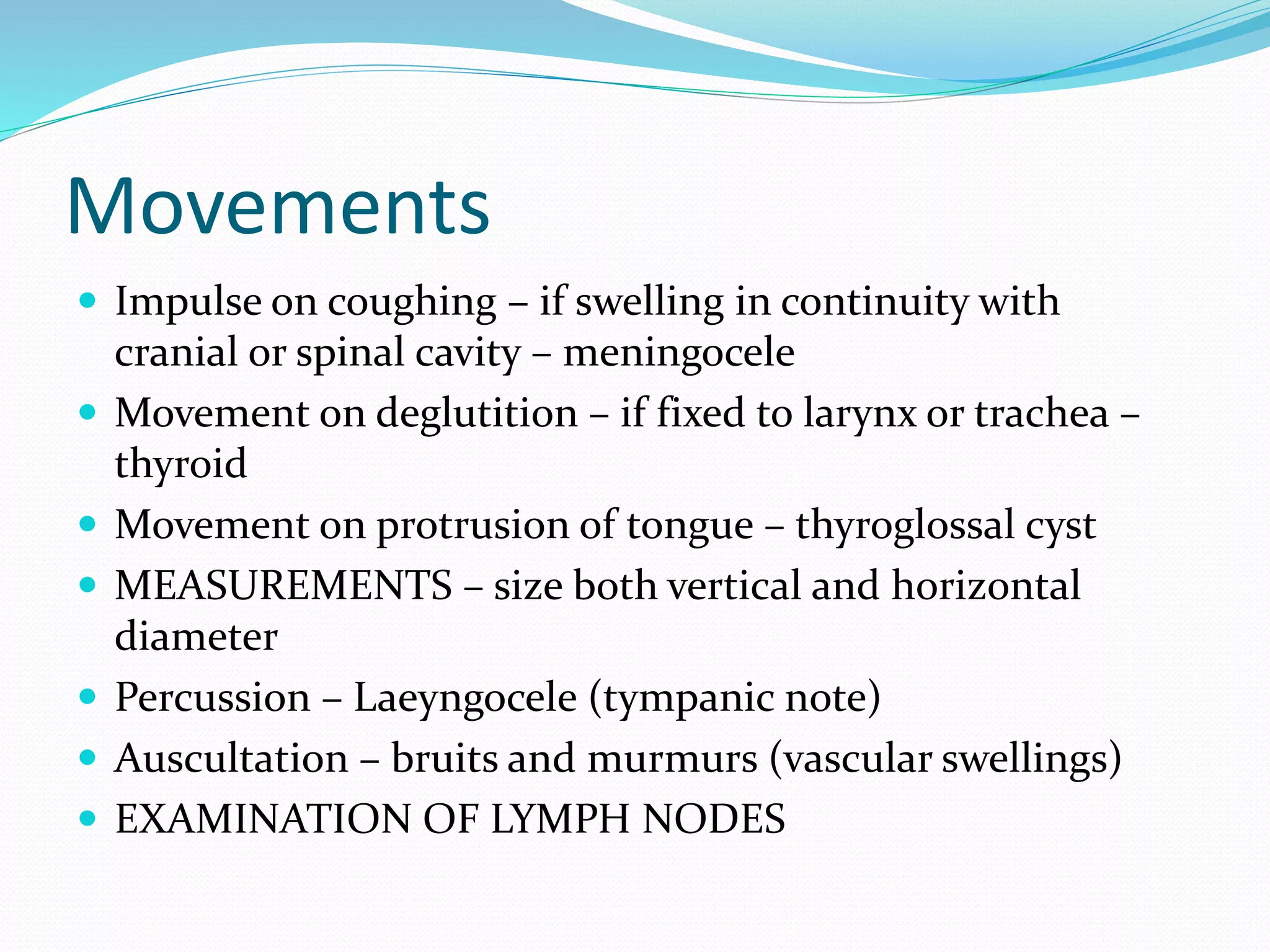Examination of throat | PPTX