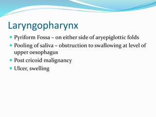 Examination of throat | PPTX