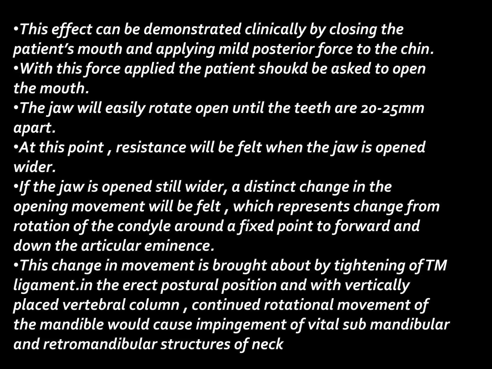 Examination of tmj &muscles of mastication (2) | PPTX