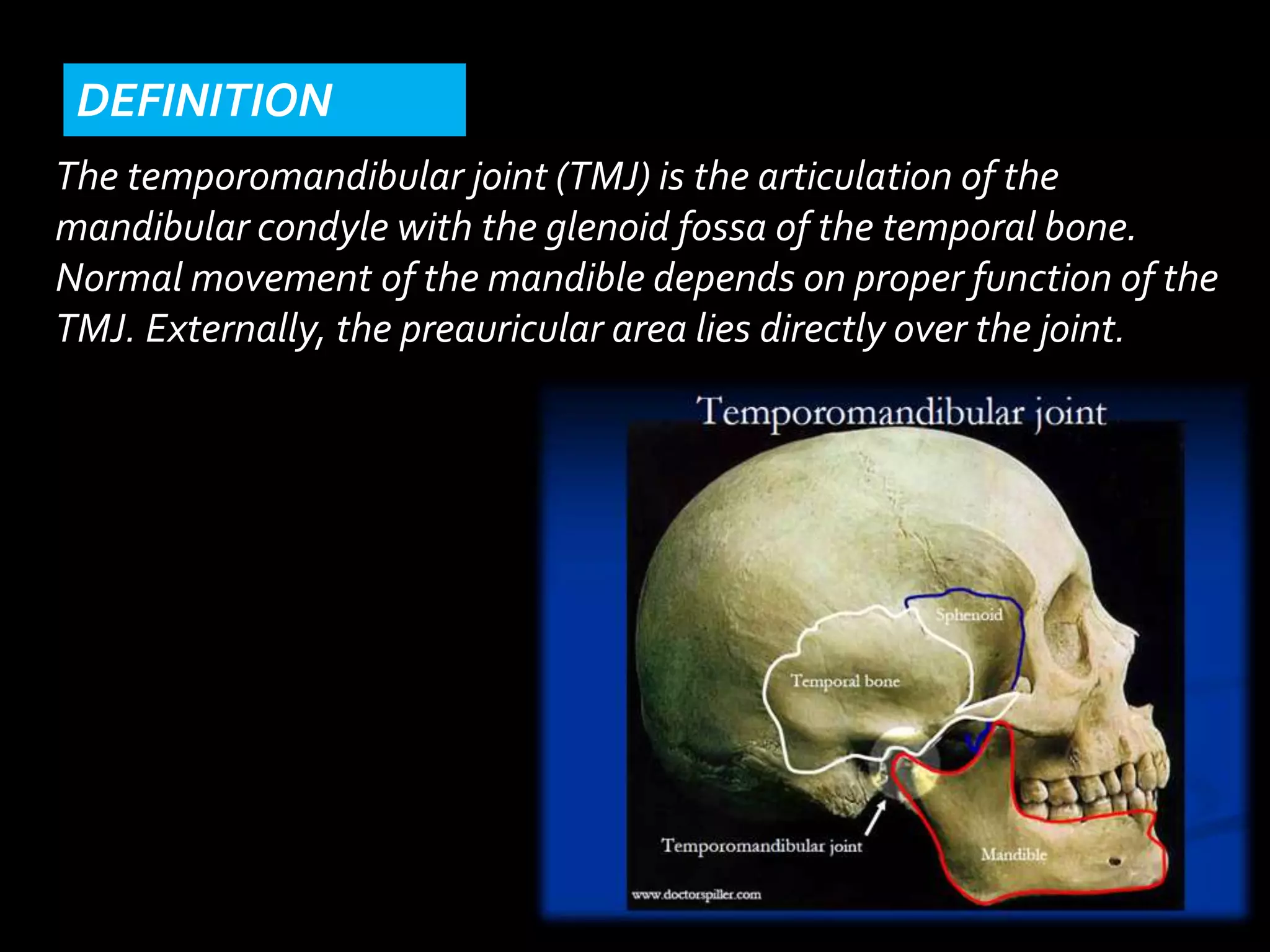 Examination of tmj &muscles of mastication (2) | PPTX