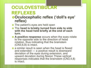 Examination of unconsious patient | PPTX