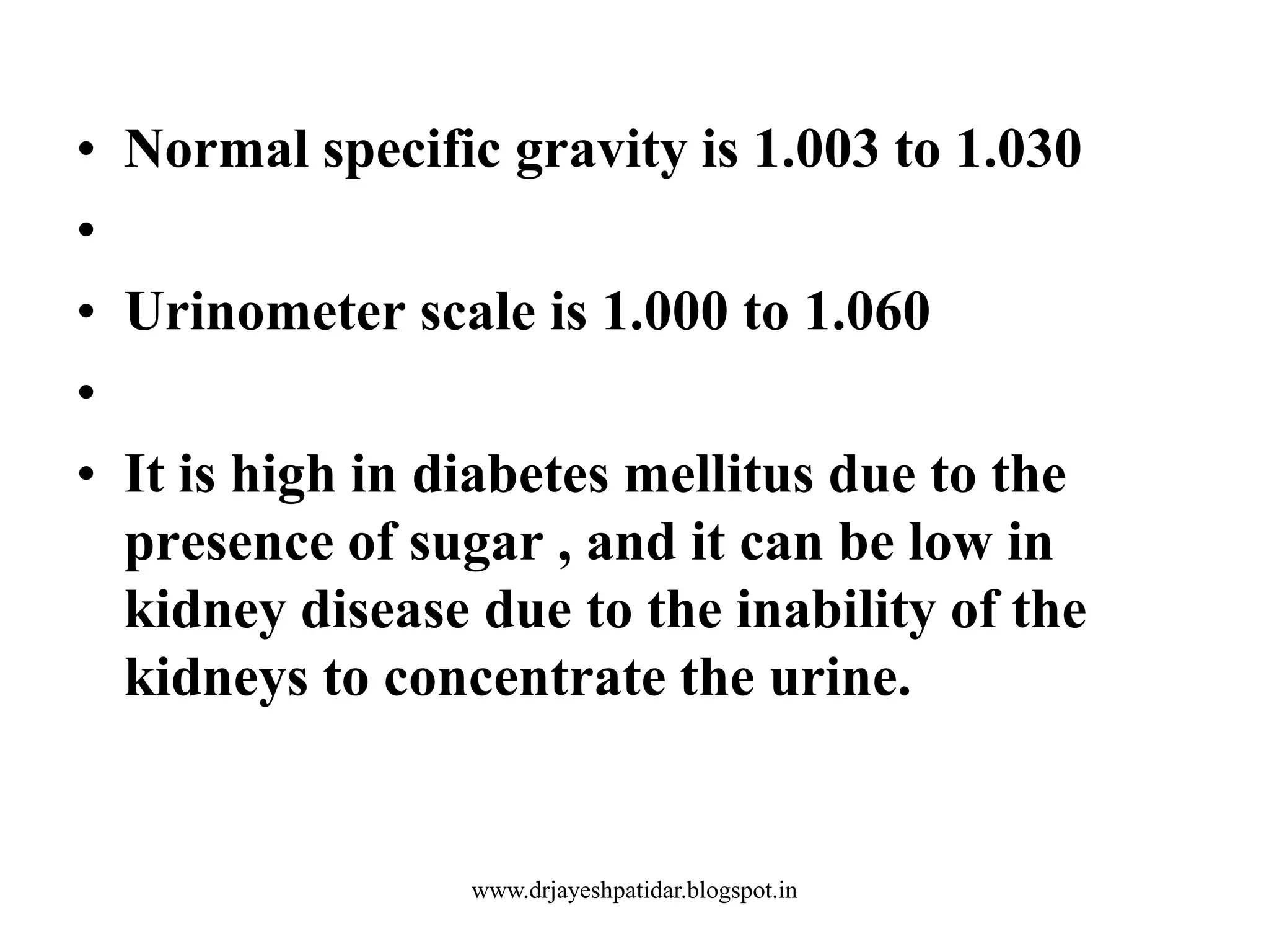 Examination of urine | PPSX