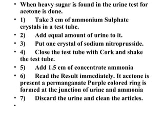 Examination of urine | PPT