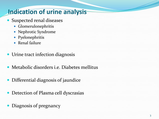 Examination of urine | PPTX