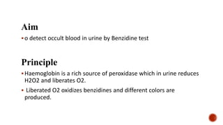 Examination of urine, Pathology, Physiology.pptx