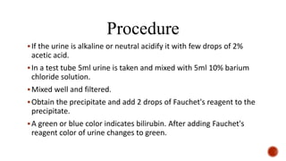 Examination of urine, Pathology, Physiology.pptx