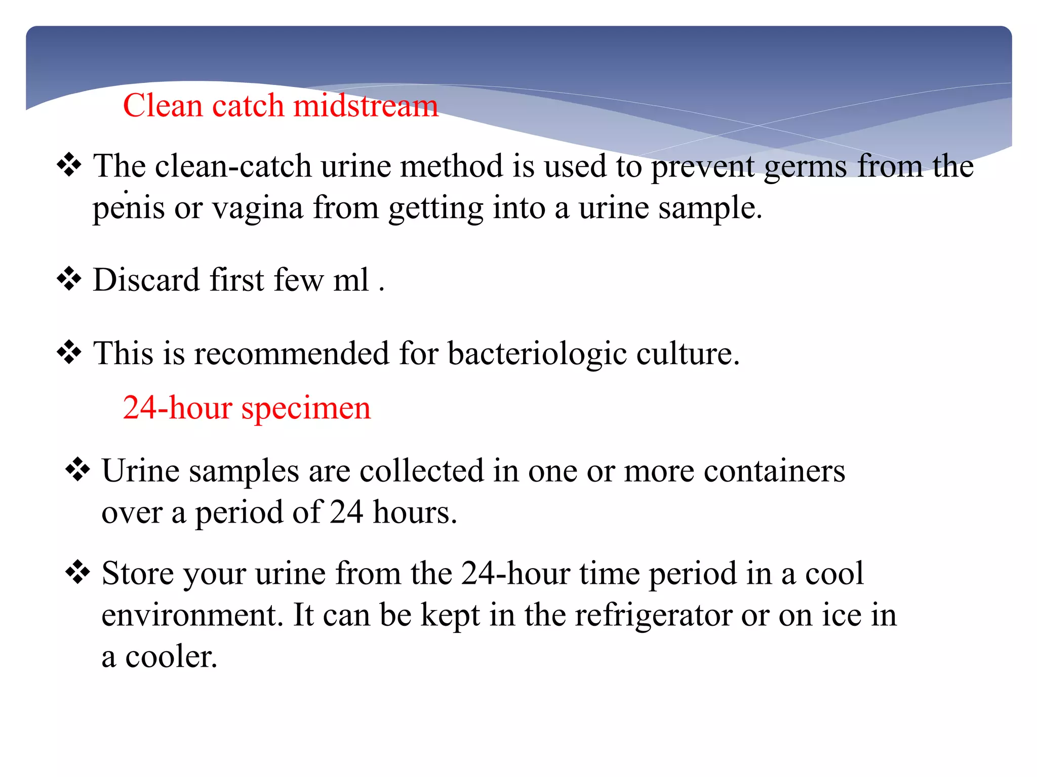 Examination of urine | PPTX