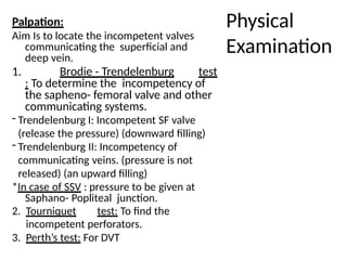 Examination Of Varicose Veins and DVT.pptx