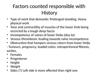 Examination Of Varicose Veins and DVT.pptx
