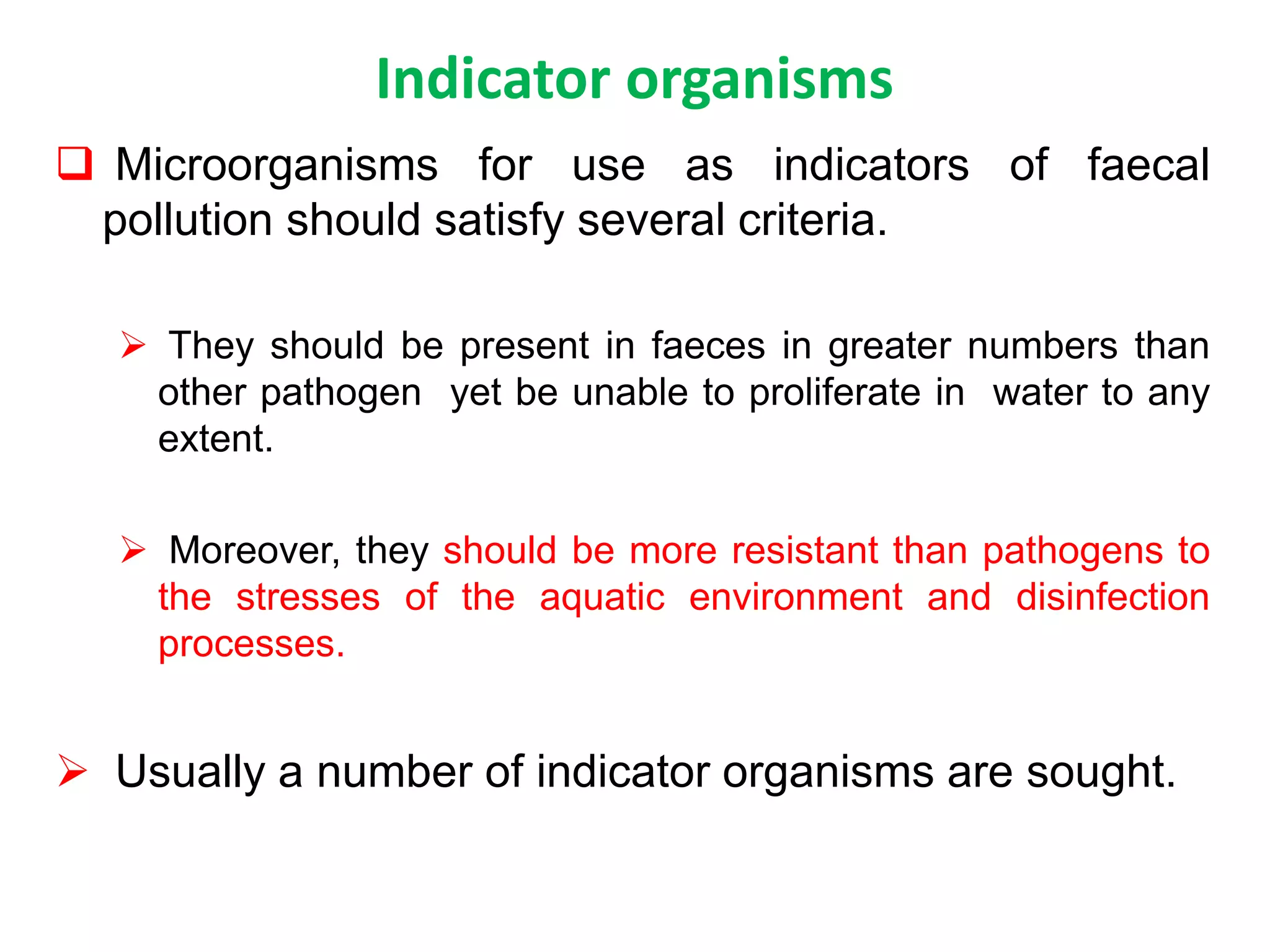 Examination of water | PPTX