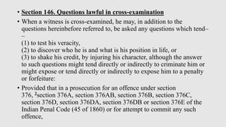 Examination of witness | PPTX