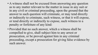 Examination of witness | PPTX