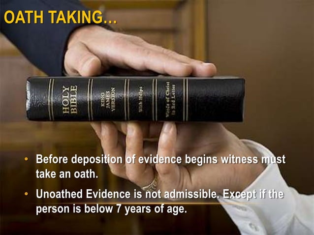 Examination of witnesses in criminal proceedings visnu.k | PPTX | Law