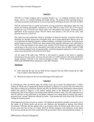 Examination paper international finance & security analysis & portfolio ...