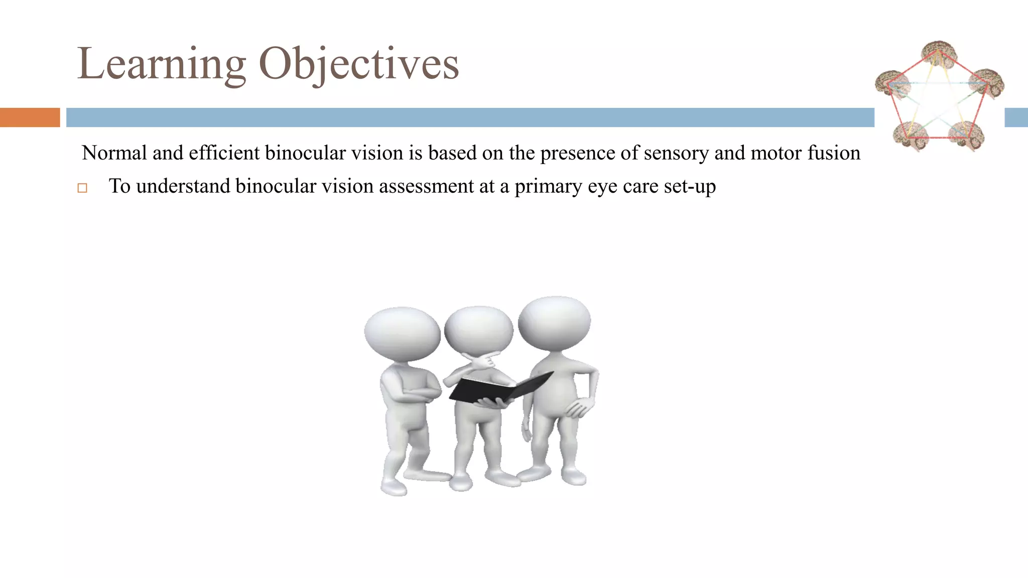 Examination protocol for binocular vision | PDF