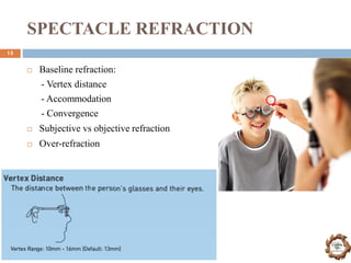 Examination protocol for Contact Lenses | PDF