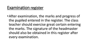 Examination record | PPTX