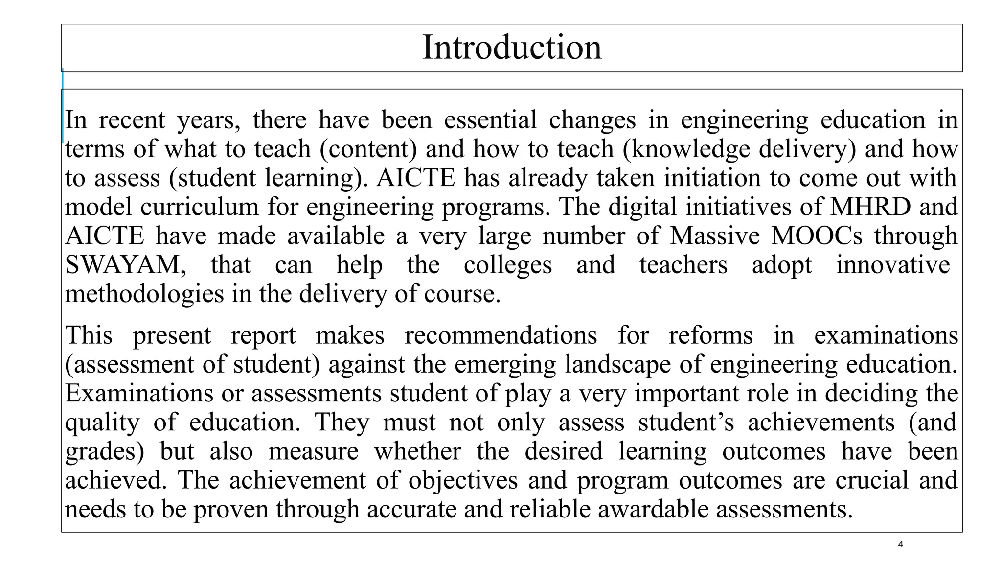 Examination reform policy | PDF