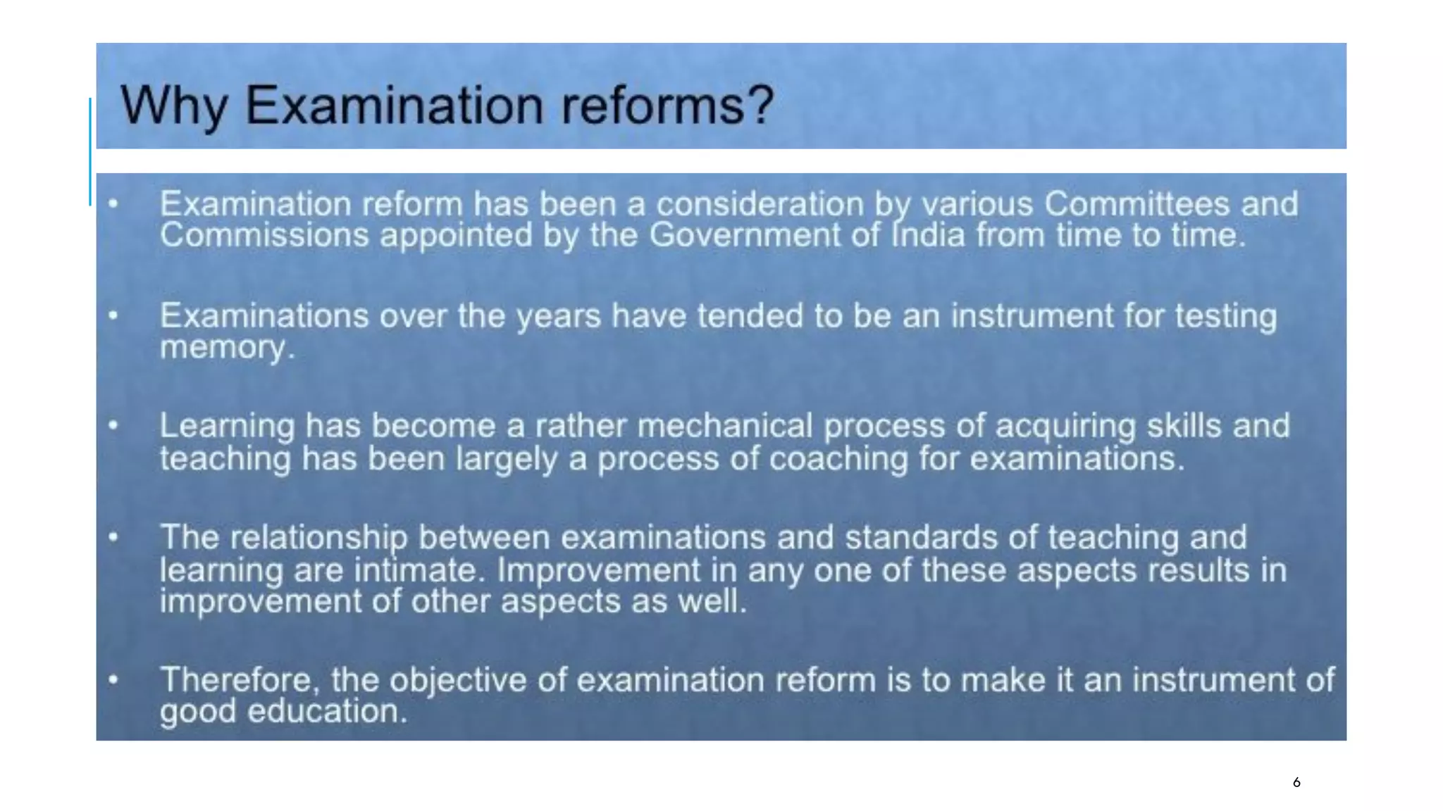 Examination reform policy | PDF
