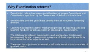 Examination reform policy | PDF