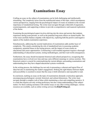 Examinations Essay.pdf