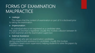 Examination system across the world | PPTX