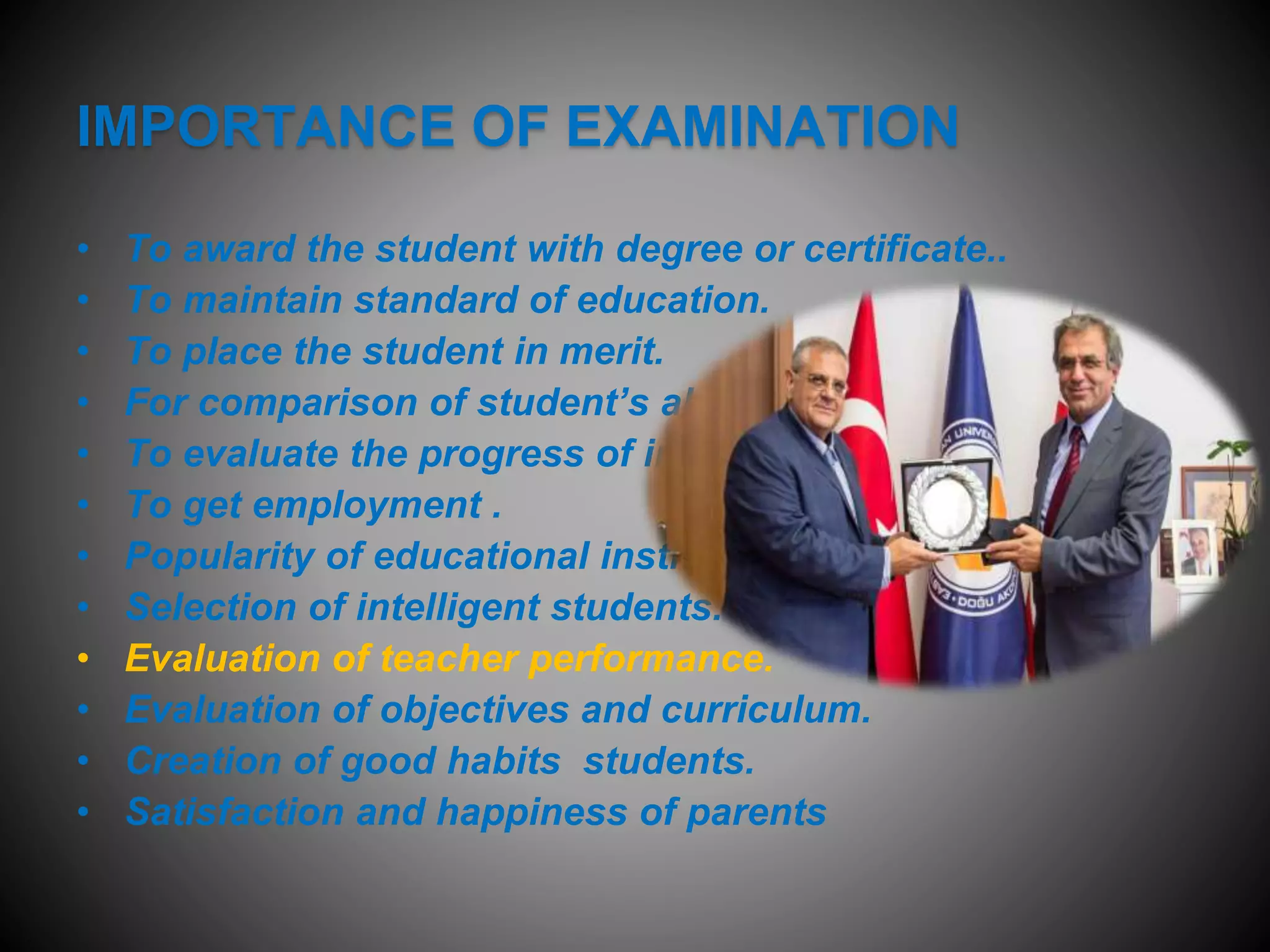 Examinaton system in pakistan | PPTX