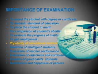 Examinaton system in pakistan | PPTX