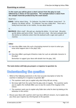 Examine an extract | PDF