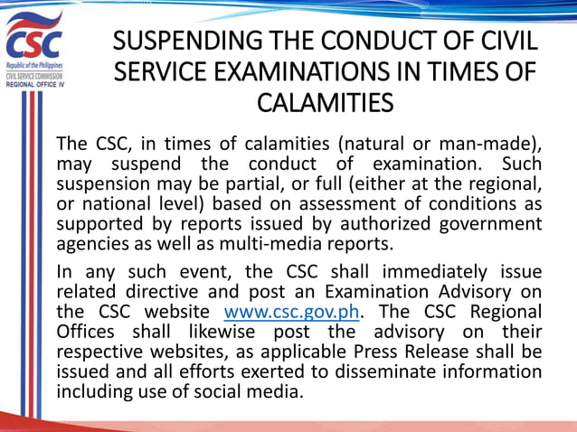 Examinee's Guide in Taking CSE-PPT (Ballpen-based) | PPTX