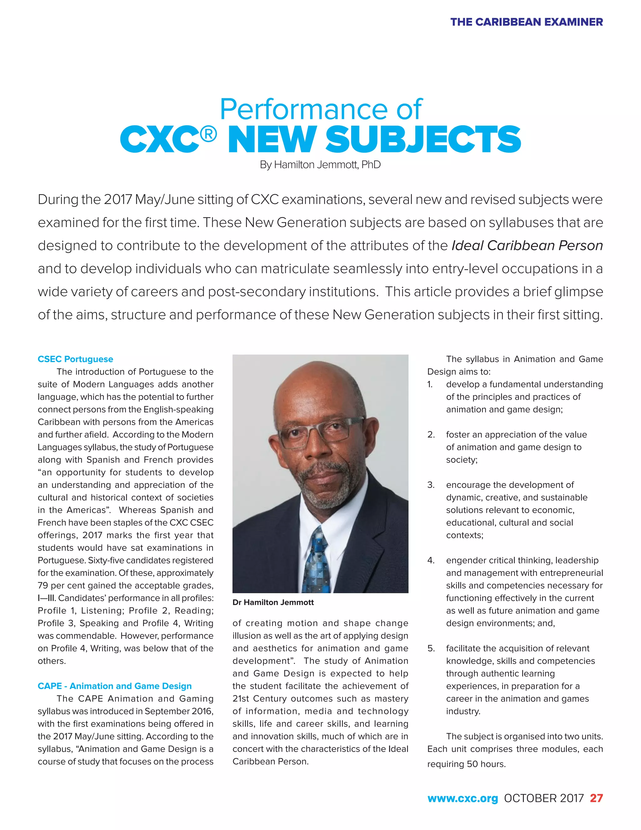 The Caribbean Examiner - School-Based Assessment | PDF