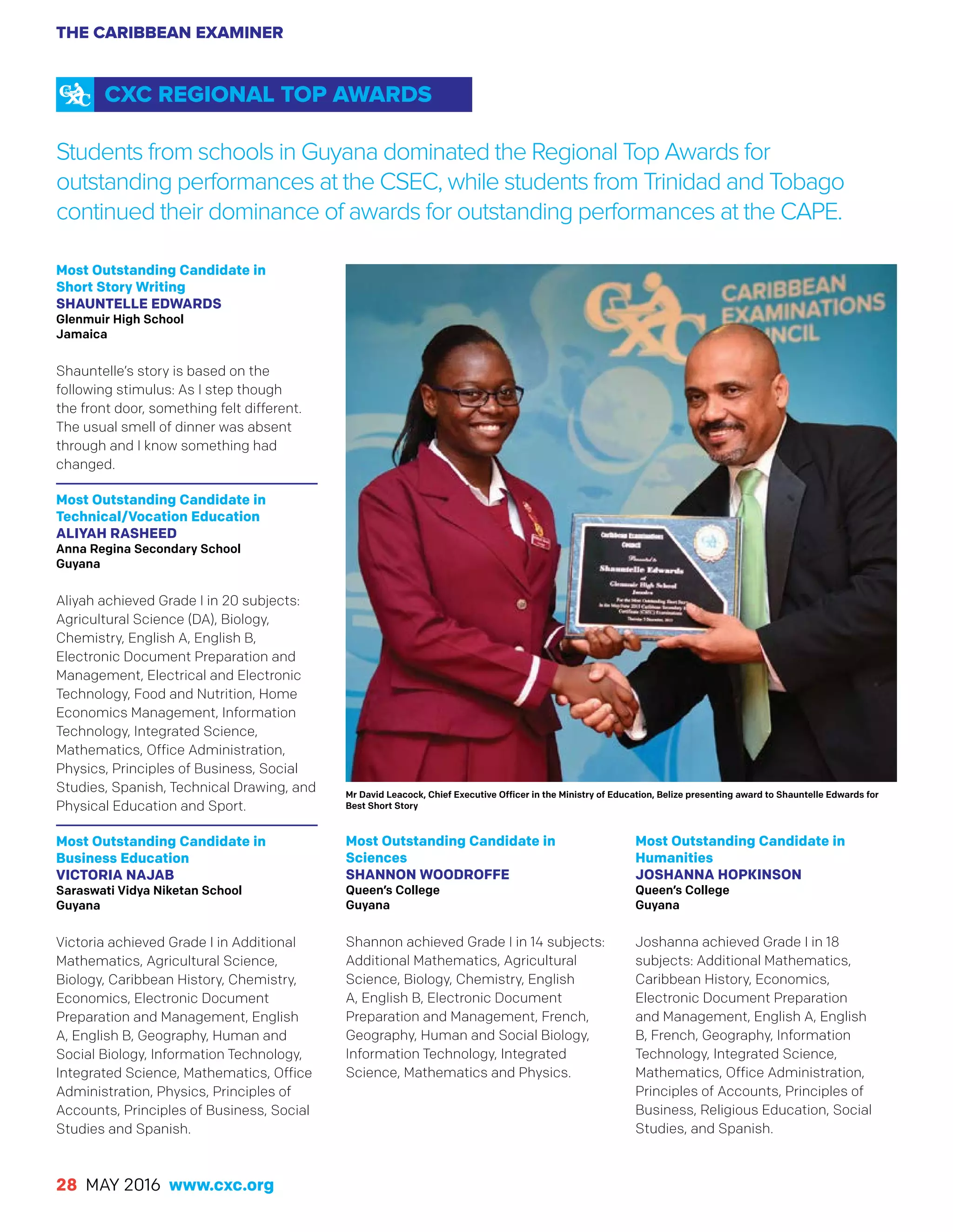 The Caribbean Examiner - New CXC Headquarters - Not Just A Building | PDF