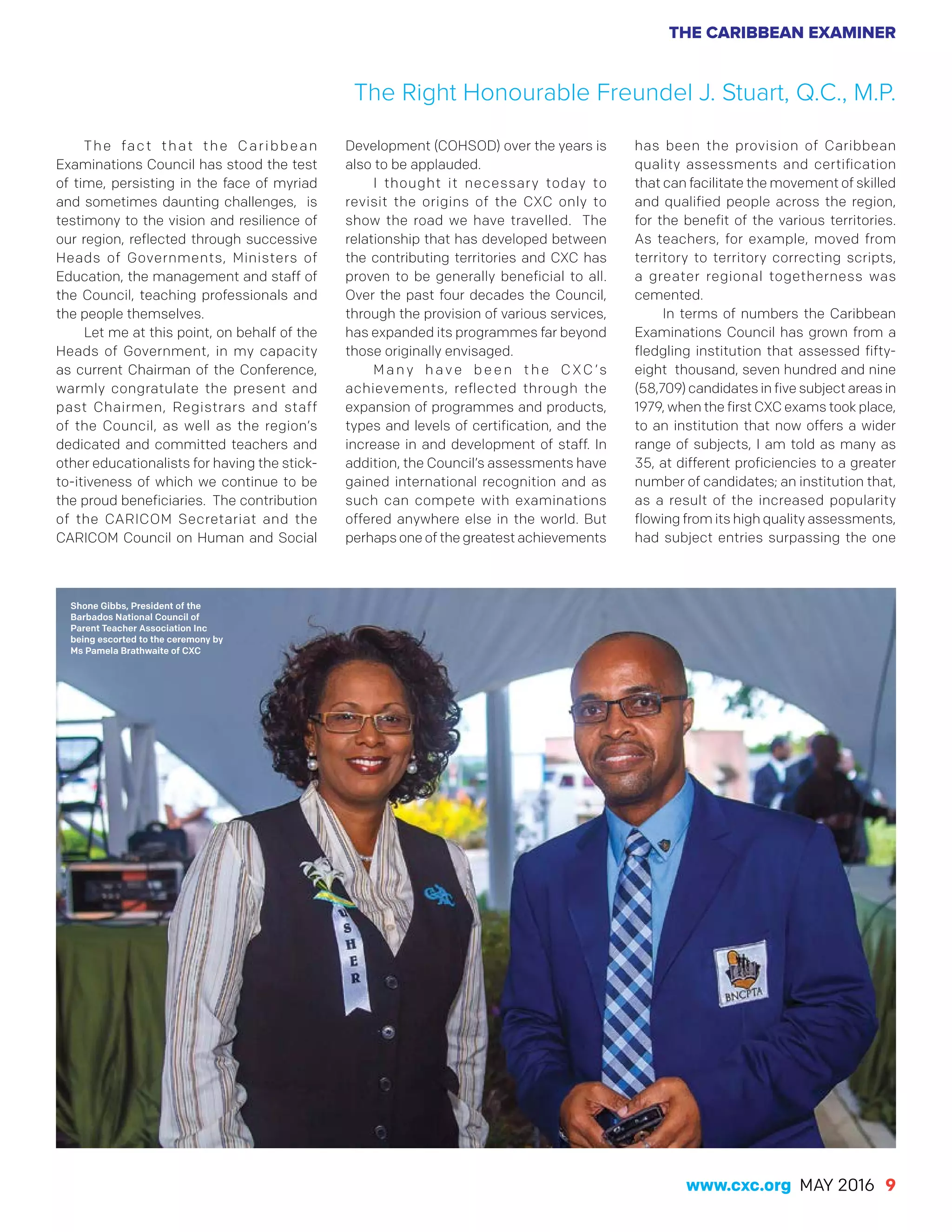 The Caribbean Examiner - New CXC Headquarters - Not Just A Building | PDF