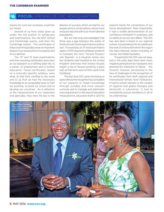 The Caribbean Examiner - New CXC Headquarters - Not Just A Building ...