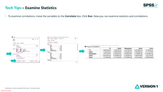 Examine Statistics in IBM SPSS Modeler.pptx