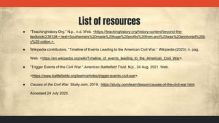 Examine the causes of the American Civil War. (1).pptx